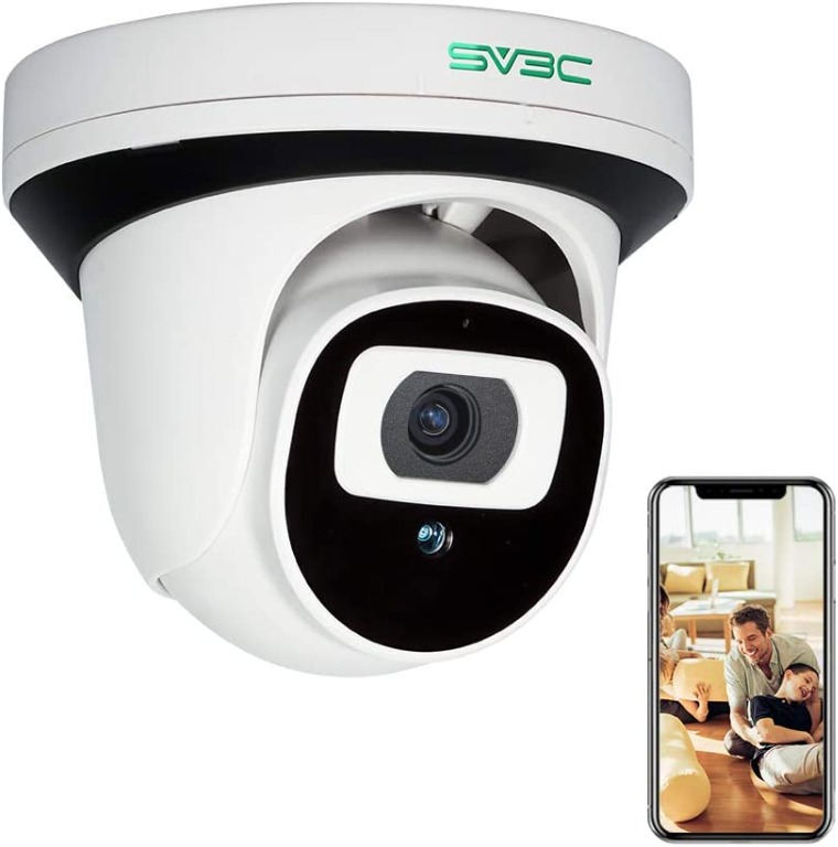 2962) POE IP Camera, SV3C POE Dome Camera, 5MP POE Home Security Camera ...