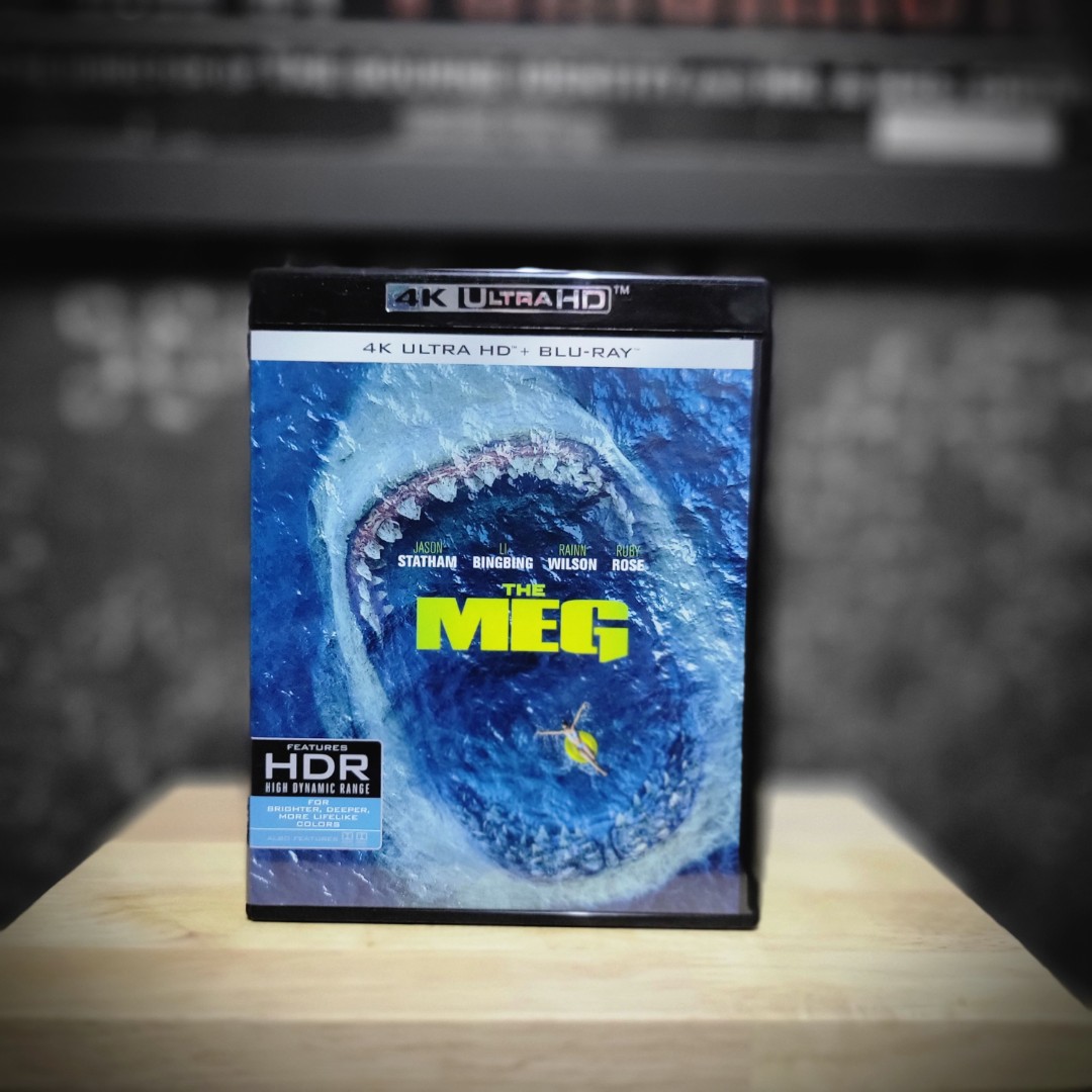 4K Bluray / Blu ray The Meg, Hobbies & Toys, Music & Media, CDs & DVDs ...
