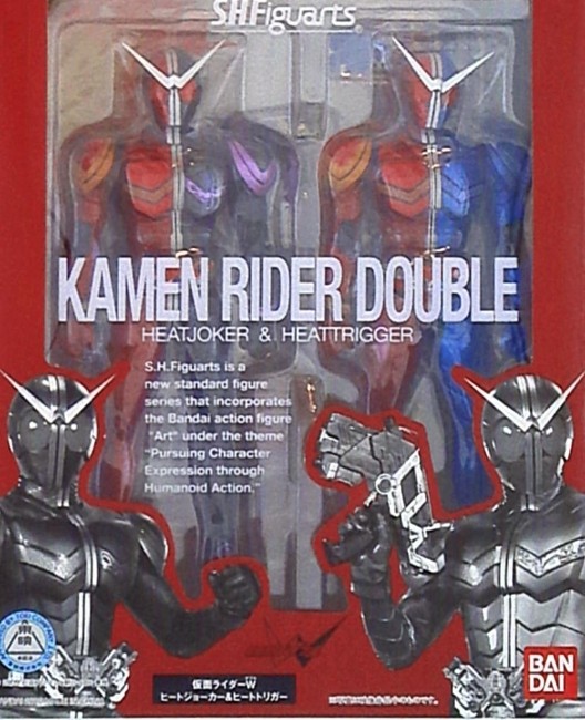 不議價 全新 S.H Figuarts (SHF) Kamen Rider Double Heat Joker and Heat ...