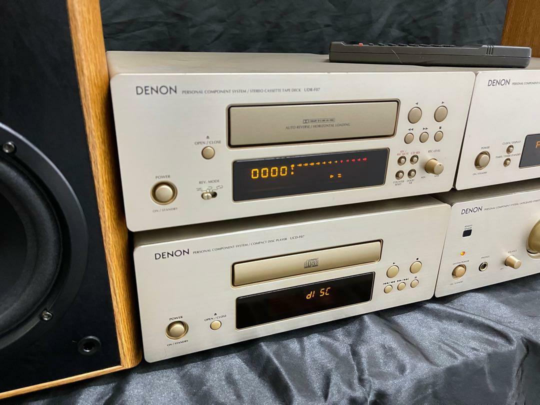 天龍 Hifi音響組合 DENON HiFi System with CD, Bluetooth and FM/AM Tuner, 音響器材 ...