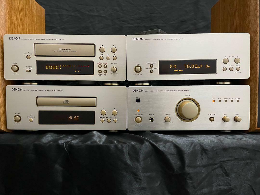 天龍 Hifi音響組合 DENON HiFi System with CD, Bluetooth and FM/AM Tuner, 音響器材 ...