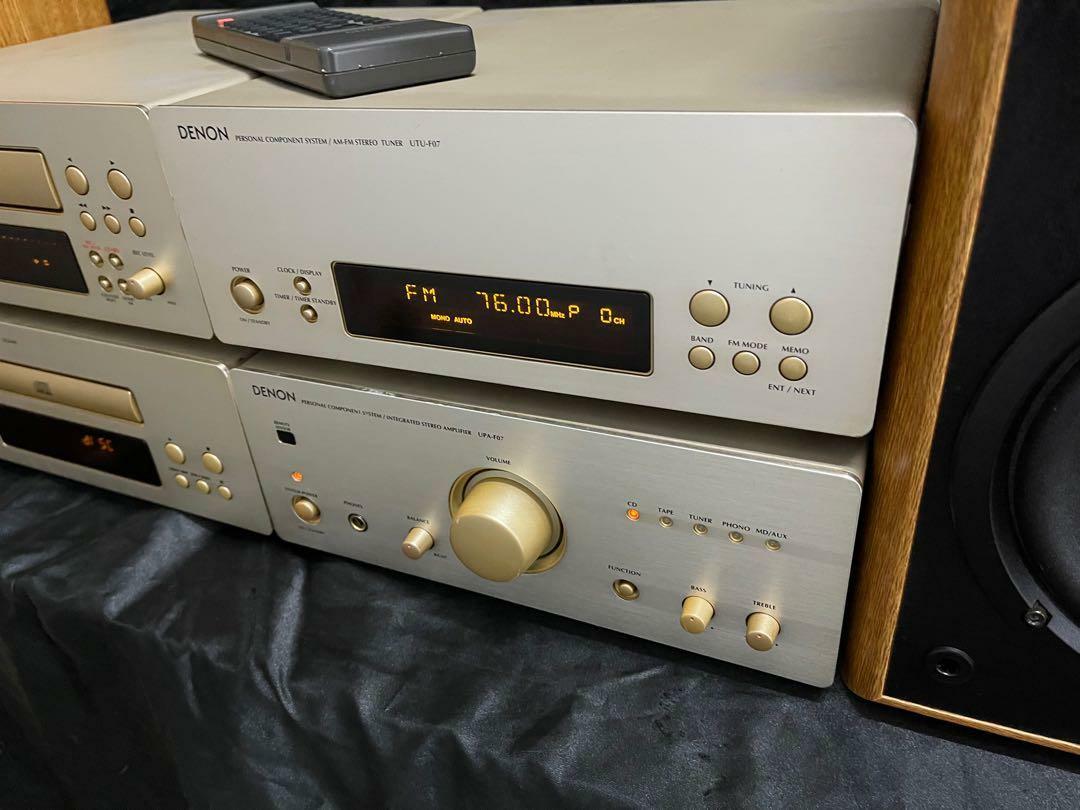 天龍 Hifi音響組合 DENON HiFi System with CD, Bluetooth and FM/AM Tuner, 音響器材 ...
