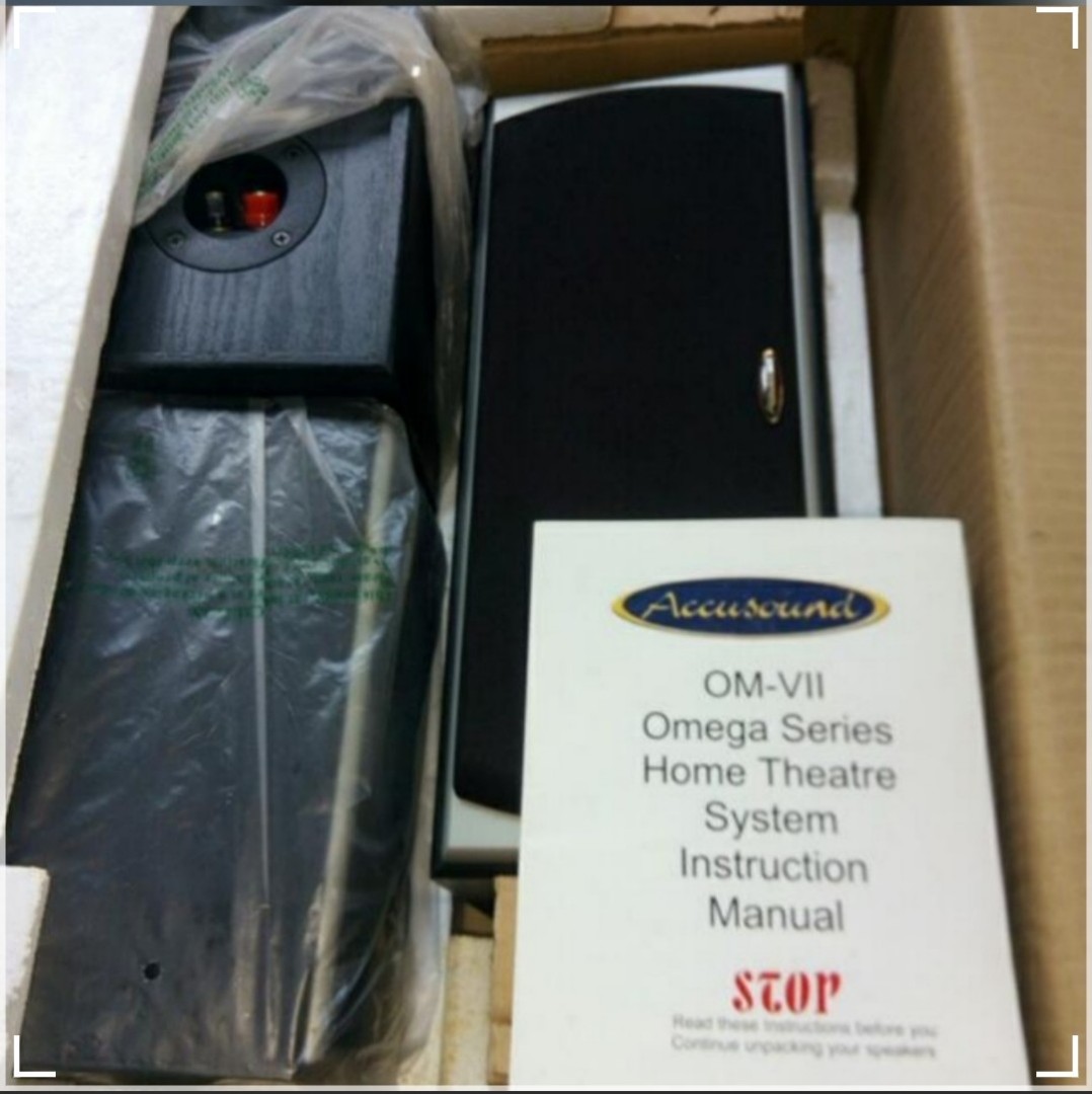 accusound speaker system HTS, TV & Home Appliances, TV & Entertainment ...