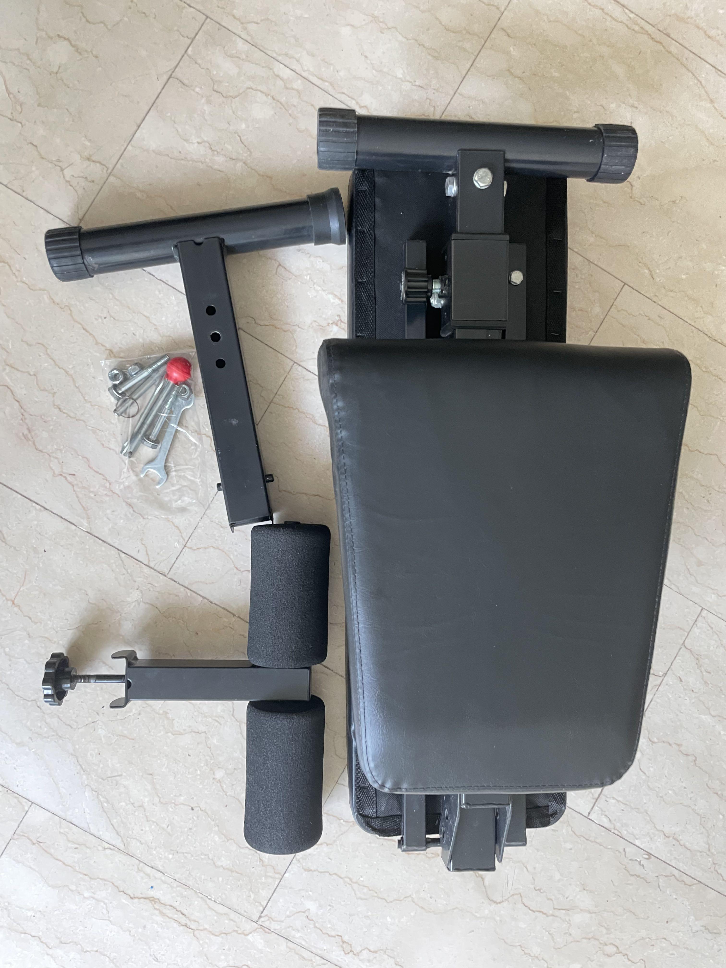 Adjustable FID bench (foldable), Sports Equipment, Exercise & Fitness ...