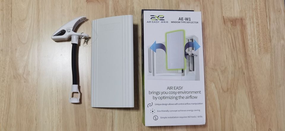 Air Easy Window Type Aircon Deflector, TV & Home Appliances, Air ...