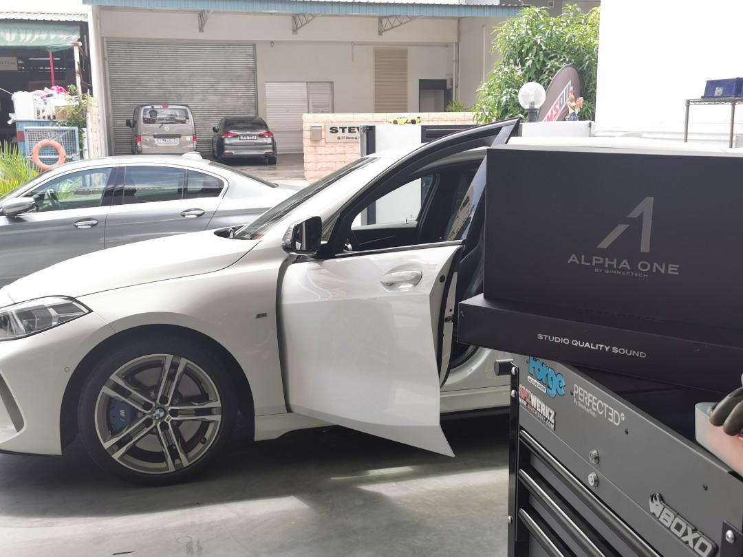 Alpha One Sound System Amplifier DSP by Bimmertech for Supra BMW Mini ...