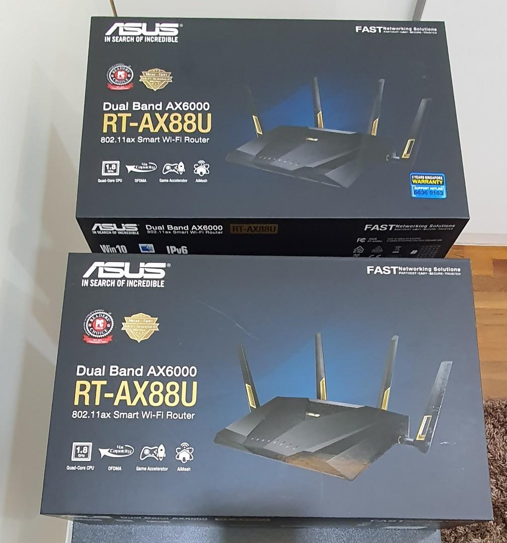 Asus RT-AX88U router, Computers & Tech, Parts & Accessories, Networking ...