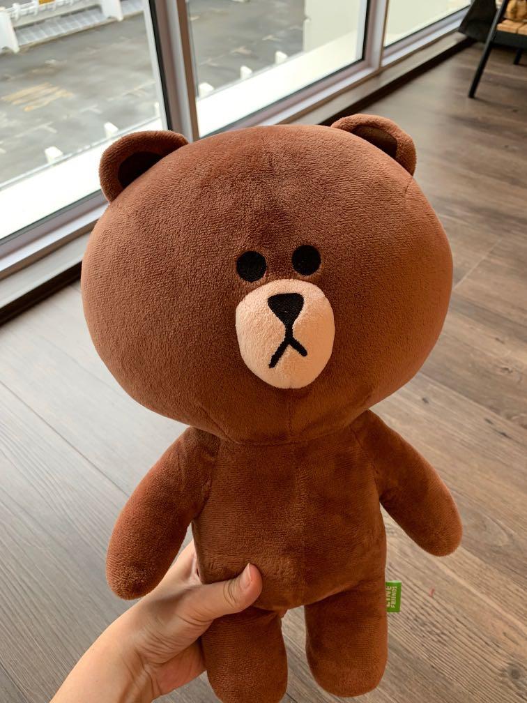 Authentic Line Friends Brown, Hobbies & Toys, Toys & Games on Carousell