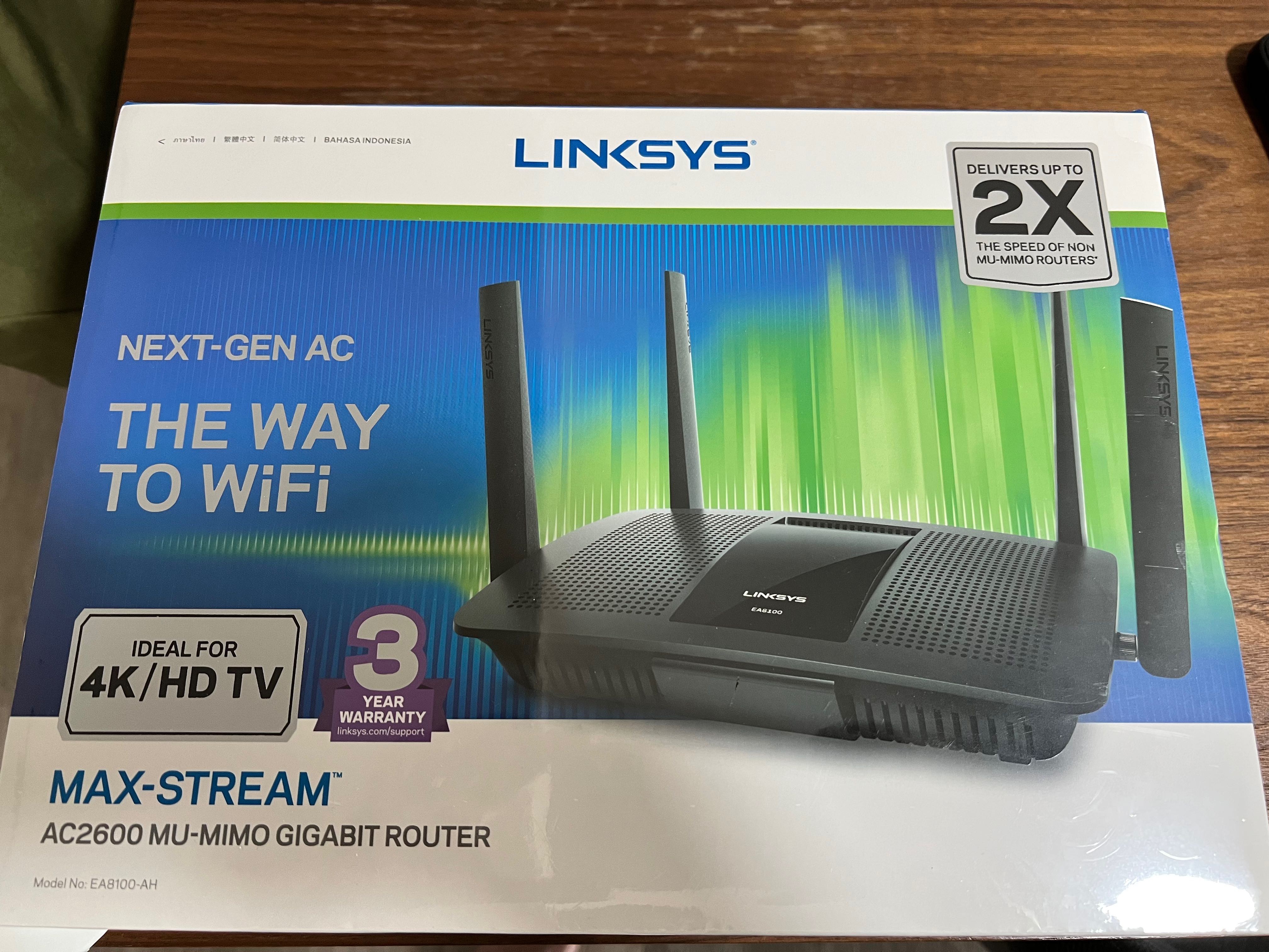BNIB Linksys MU-MIMO Router, Computers & Tech, Parts & Accessories ...