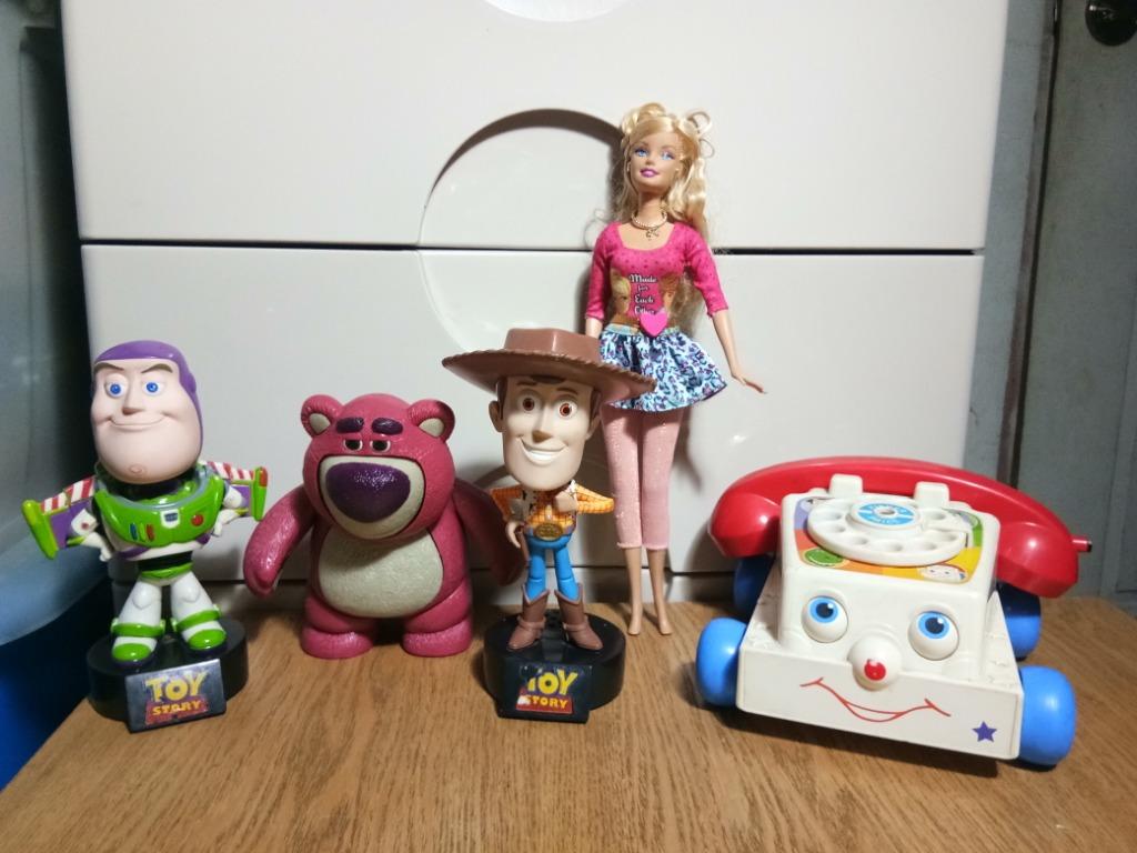 Bundle Set of 5 Toy Story Disney Pixar Buzz Lightyear Woody Lotso ...