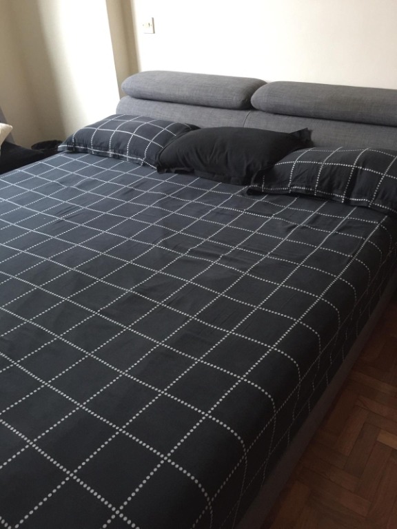 CELLINI - Apollo Bedframe With Storage And Adjustable Headboard With ...