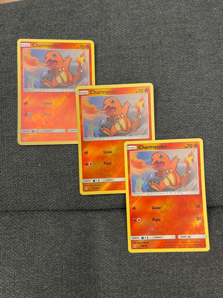 Charmander reverse holo foil hidden fates - can evolve to Charizard ...