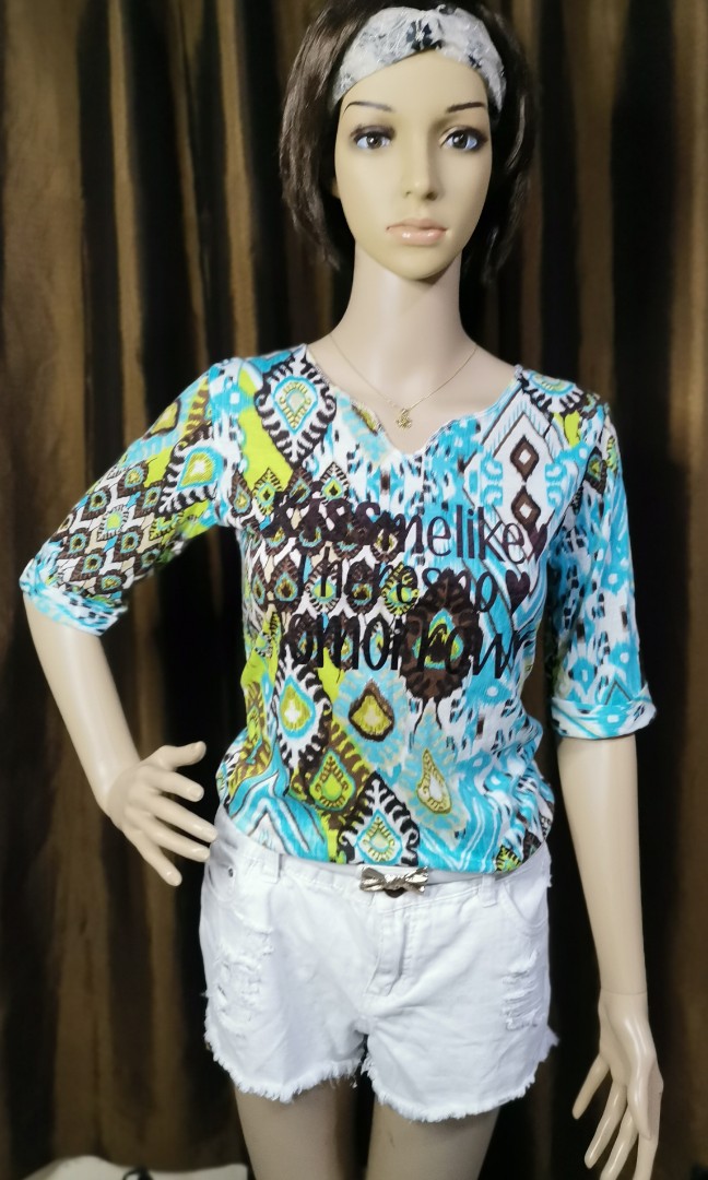 ‼️60 petot buy 3&up 50 petot each‼️Colorful top, Women's Fashion, Tops ...