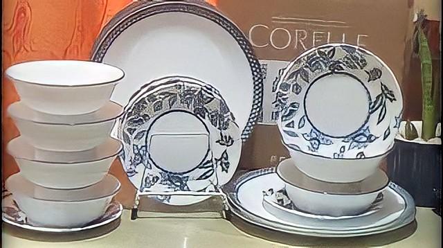 CORELLE VERANDA SET BY 16PC, Furniture & Home Living, Kitchenware & Tableware, Dinnerware ...