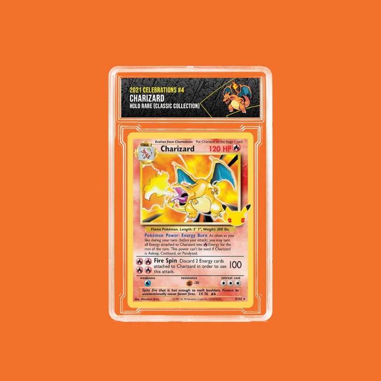 [FREE Shipping!] Custom Slabs for Pokemon Cards | Charizard Umbreon Mew ...