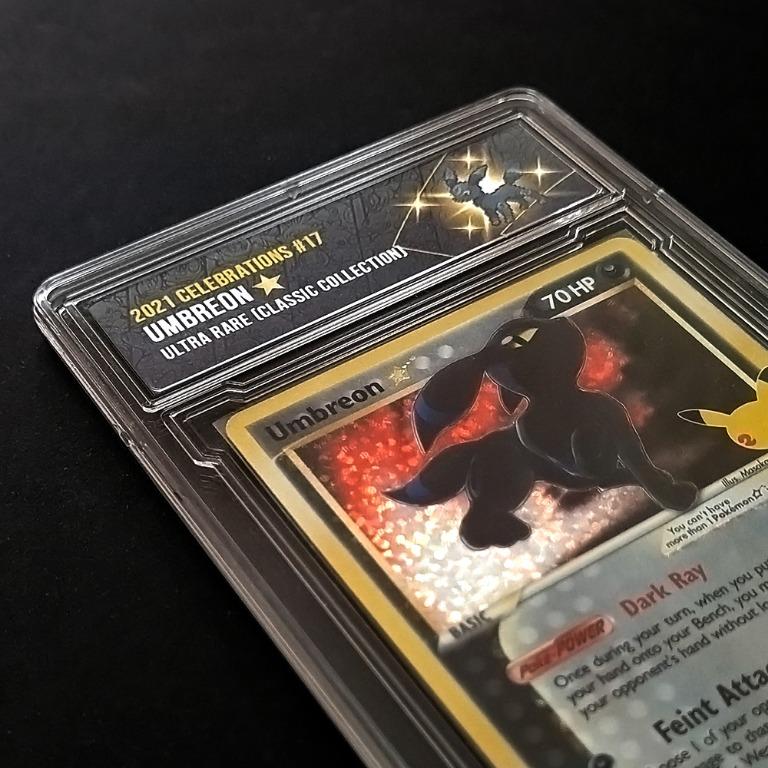 [FREE Shipping!] Custom Slabs for Pokemon Cards | Charizard Umbreon Mew ...
