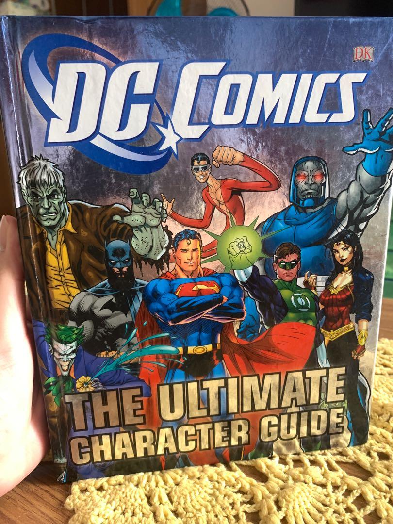 DC Comics book / Buku superhero dc comic / encyclopedia character guide ...