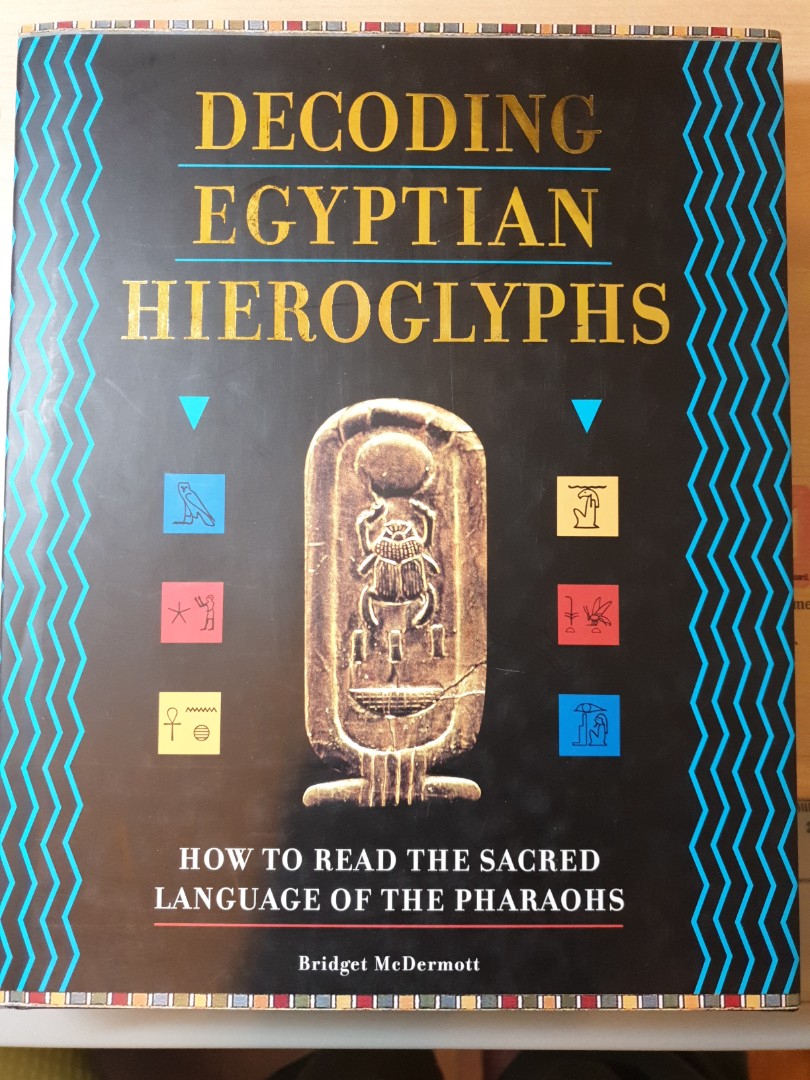 Decoding Egyptian Hieroglyphics, Hobbies & Toys, Books & Magazines ...