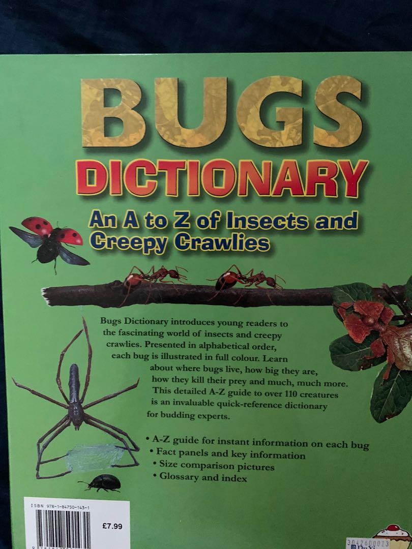 Dictionary on bugs, Hobbies & Toys, Books & Magazines, Children's Books ...