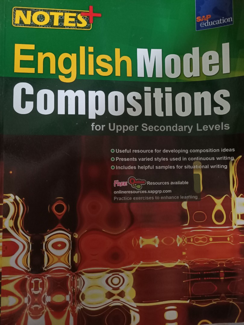 English model compositions for upper sec, Hobbies & Toys, Books ...