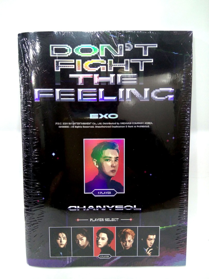 EXO Special Album - DON'T FIGHT THE FEELING (Expansion Version) Chanyeol, 興趣及遊戲, 收藏品及紀念品, 韓流 ...