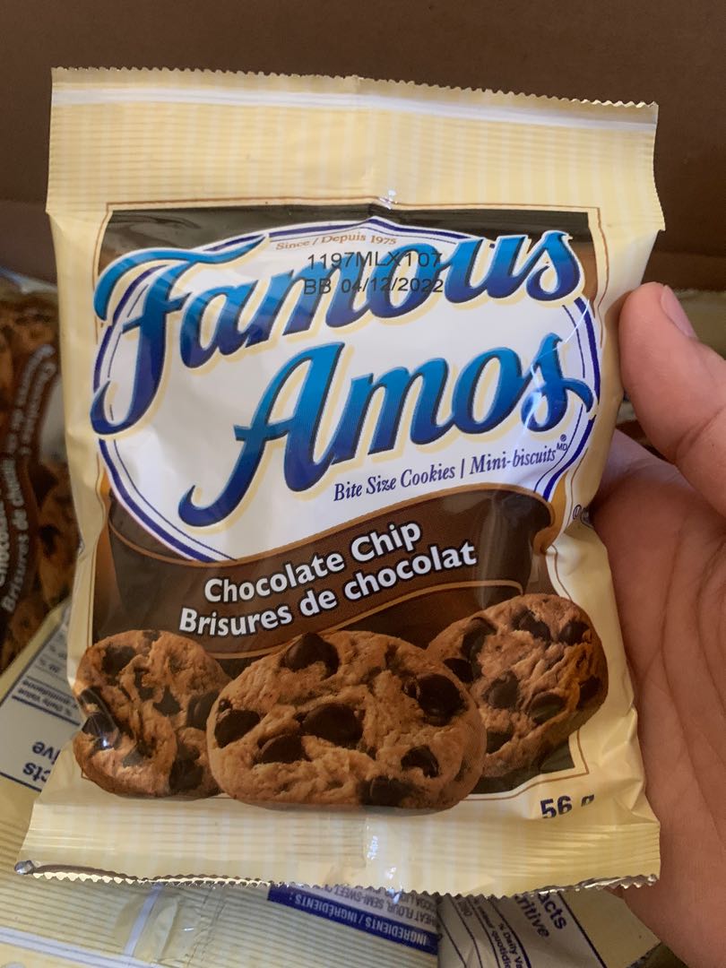 Famous Amos 56g, Food & Drinks, Homemade Bakes on Carousell