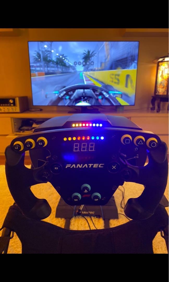 Fanatec CSL Elite F1 Set and Playseat Challenge, Video Gaming, Gaming ...