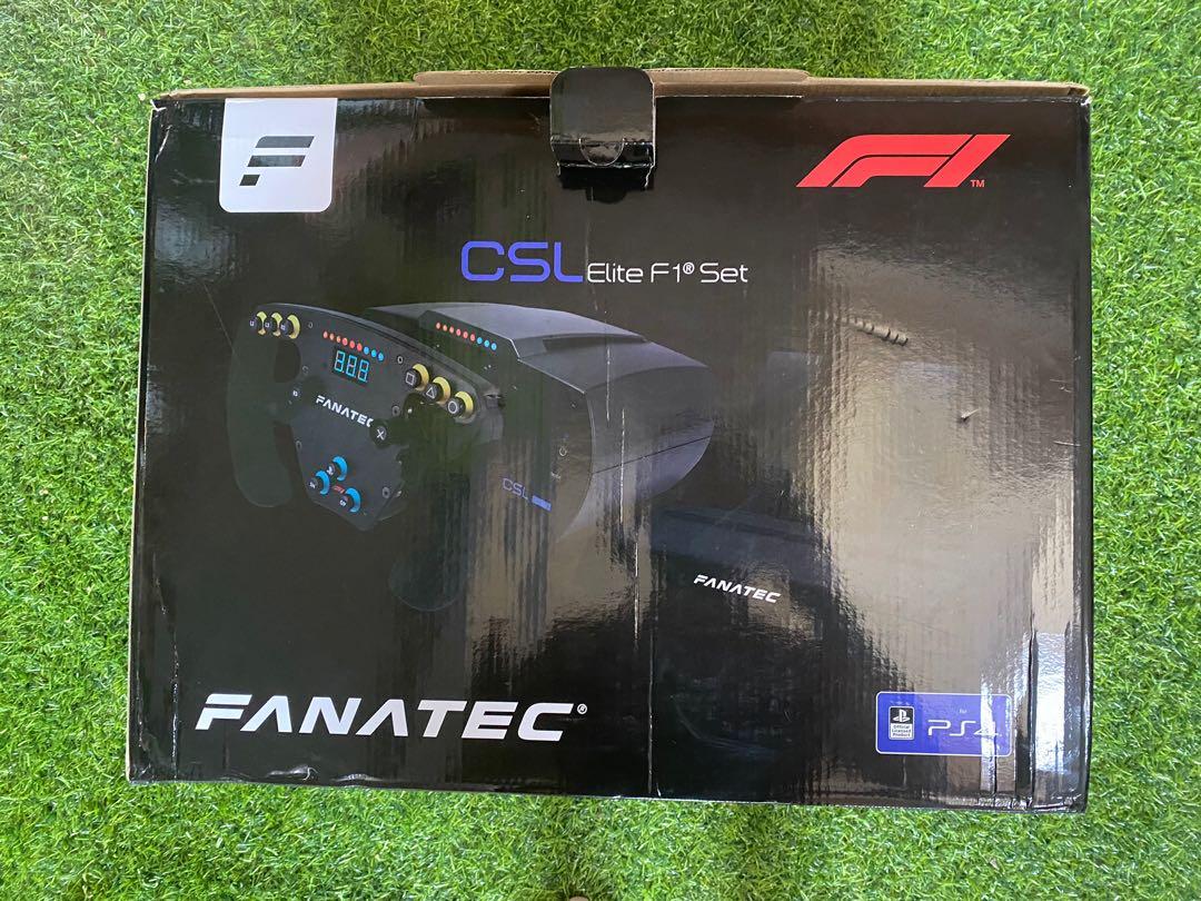 Fanatec CSL Elite F1 Set and Playseat Challenge, Video Gaming, Gaming ...