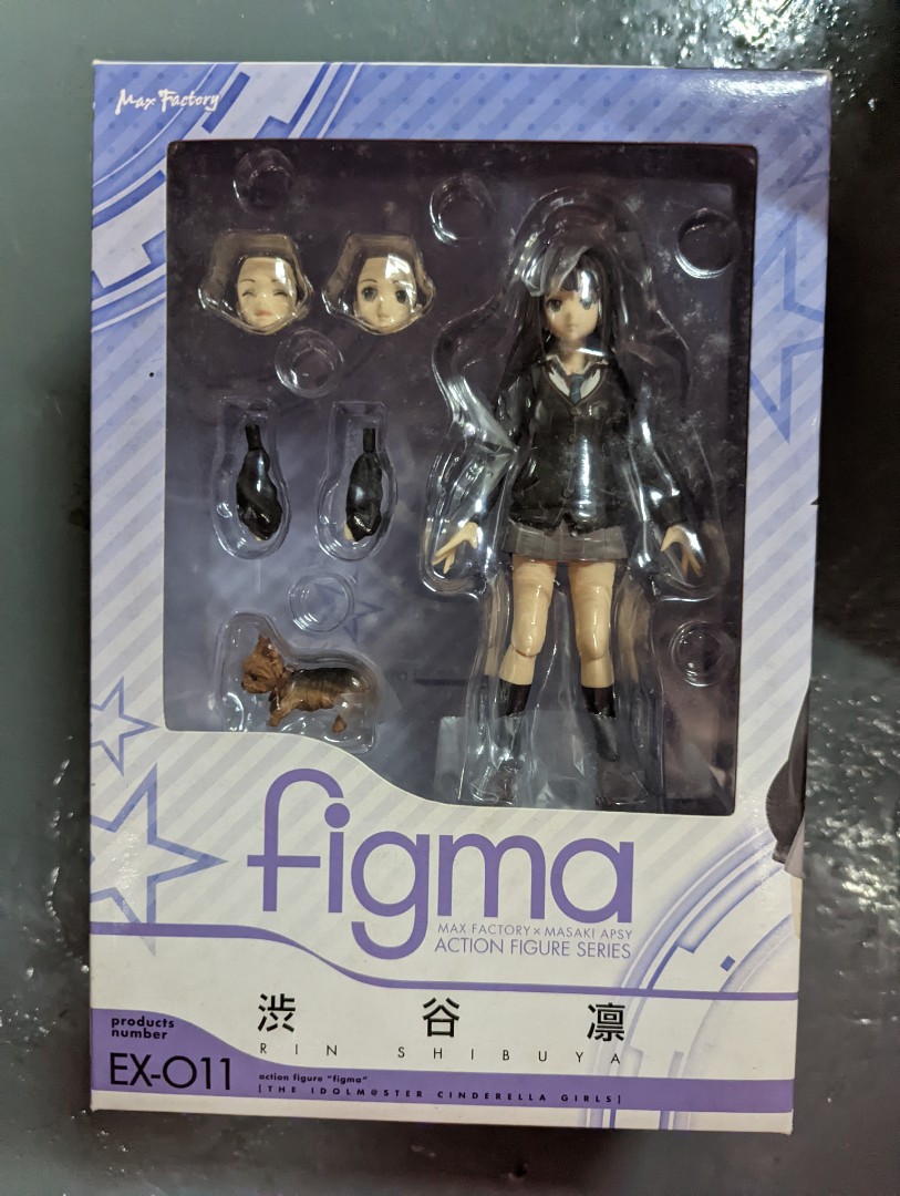Figma EX-011 idol master 渋谷凛, 興趣及遊戲, 玩具 & 遊戲類 - Carousell