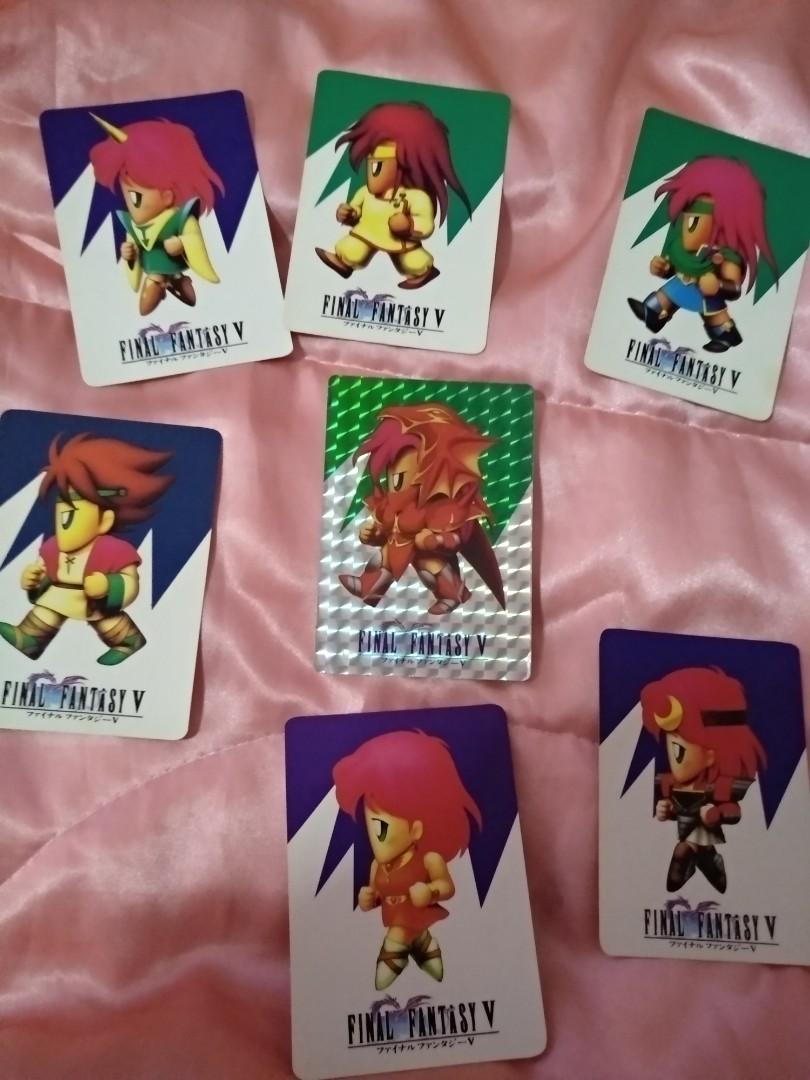 Final fantasy V card, Hobbies & Toys, Toys & Games on Carousell