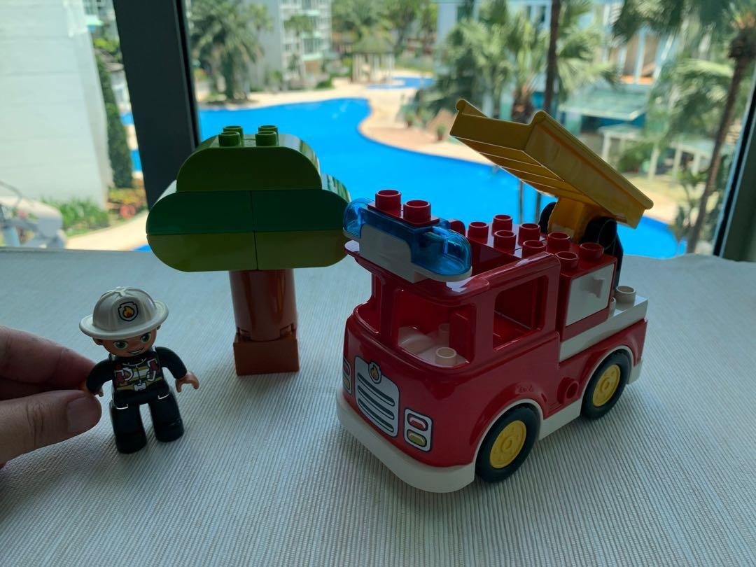Fireman truck duplo, Hobbies & Toys, Toys & Games on Carousell