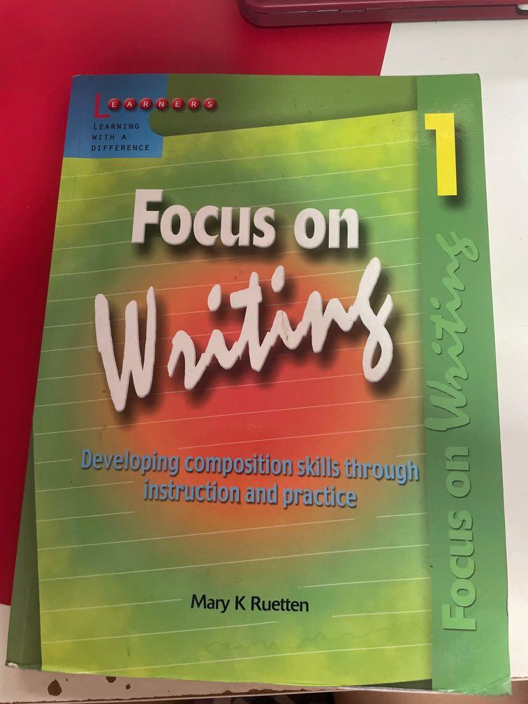 focus on writing 1 book, Hobbies & Toys, Books & Magazines, Assessment ...