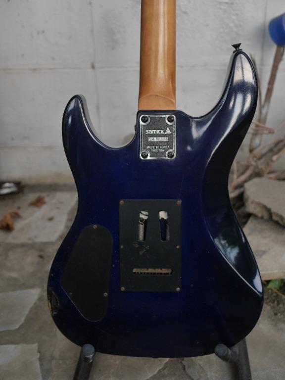 For sale: Samick Electric Guitar Floyd Rose 24 frets, Hobbies & Toys ...