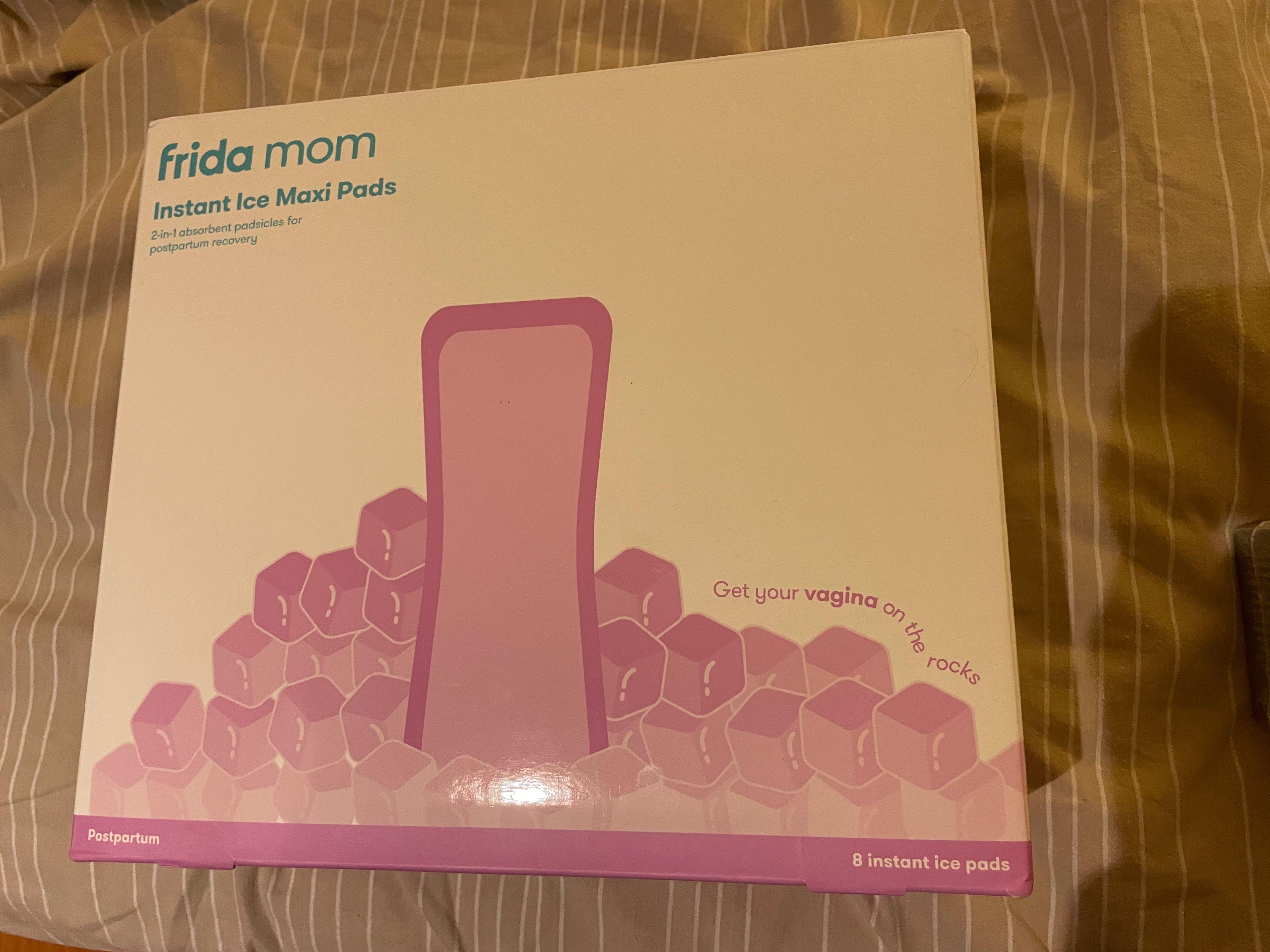 Frida Mom instant Ice Maxi Pads, Babies & Kids, Maternity Care on Carousell