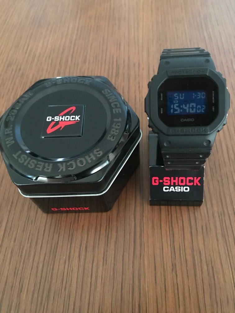 G SHOCK DW-5600BB CUSTOM SMURF BACKLIGHT, Men's Fashion, Watches ...