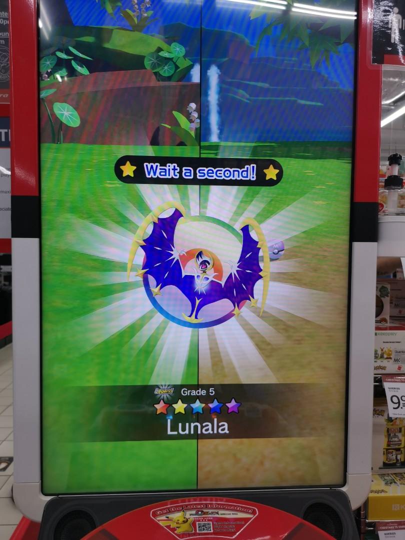 Pokemon Gaole part 1 full set 5 stars Charizard Solgaleo Lunala Hooh ...
