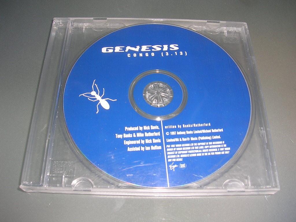 Genesis Congo 罕有宣傳盤 promo CD single phil collins, 興趣及遊戲, 音樂、樂器 & 配件, 音樂 ...