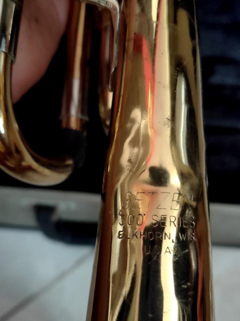 Vintage Getzen 300 Series Bb Trumpet (1964-1967), Hobbies & Toys, Music ...