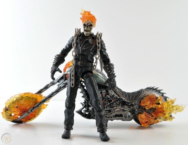 Ghost Rider (12 inch) + Motorcycle: Marvel Legends Icons Series ...