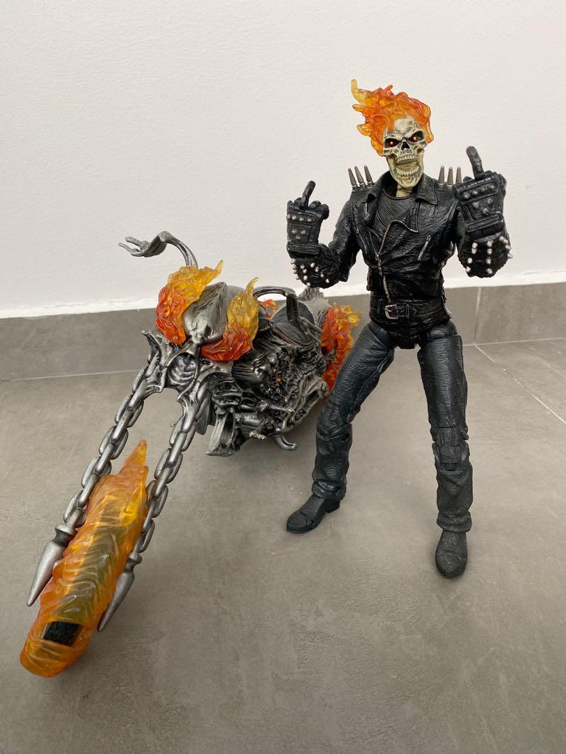 Ghost Rider (12 inch) + Motorcycle: Marvel Legends Icons Series ...
