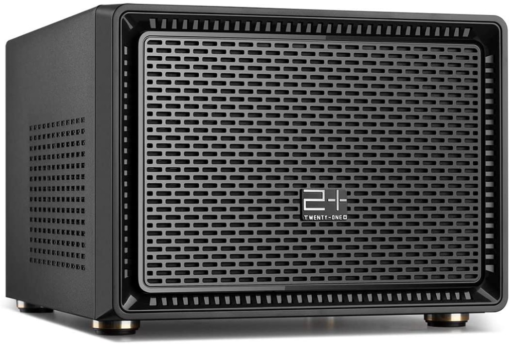 GOLDEN FIELD N-1 Mini ITX Computer Case Gaming PC Case Mini Desktop ...