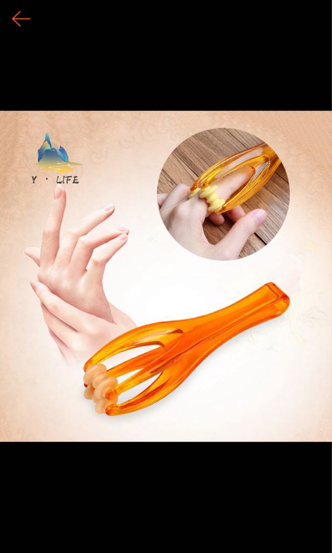 Hand Acupuncture Points Finger Joint Massager Rollers Handheld Massager ...