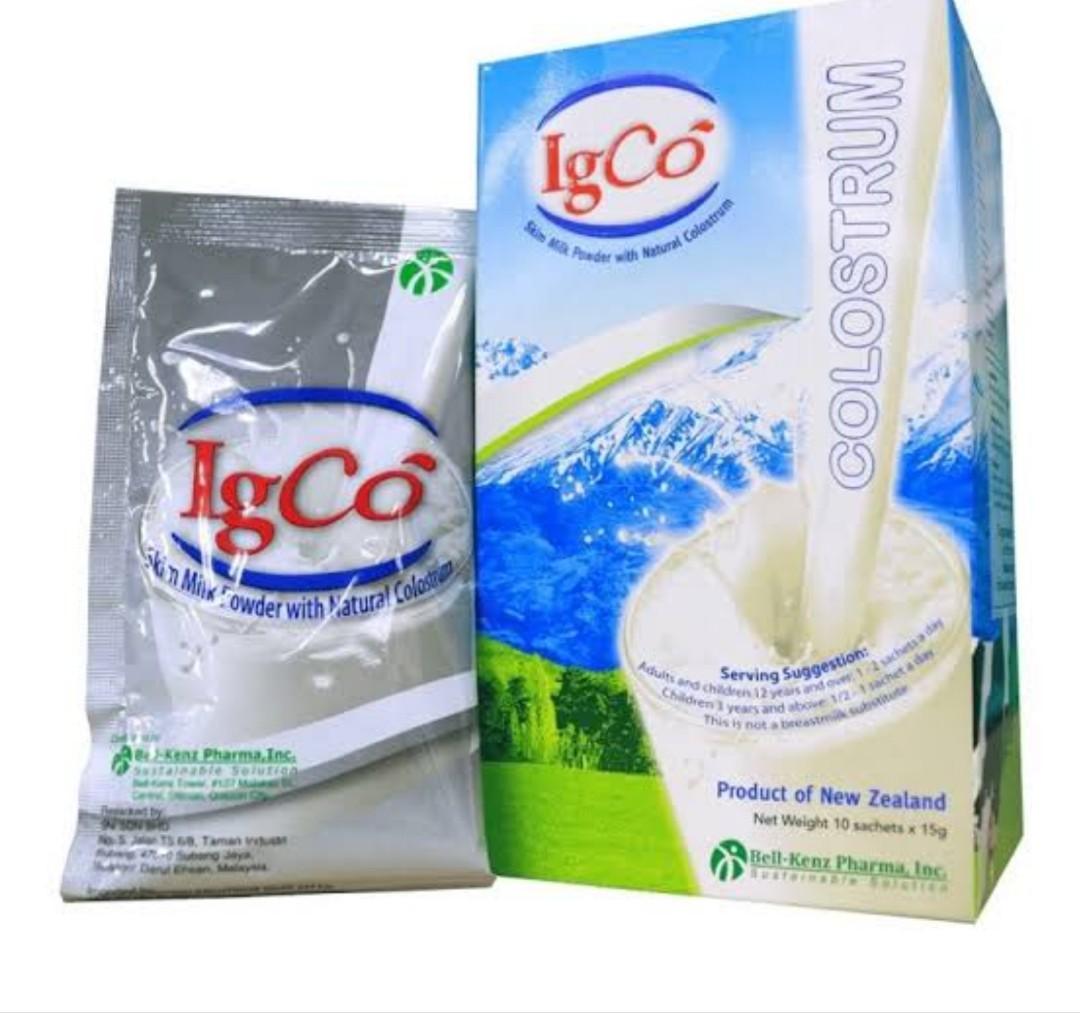 IgCo Skim Milk Powder with Natural Colostrum. Sold per piece, Health ...