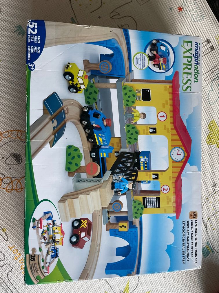 Imagination Express Train Station Set, Hobbies & Toys, Toys & Games on ...