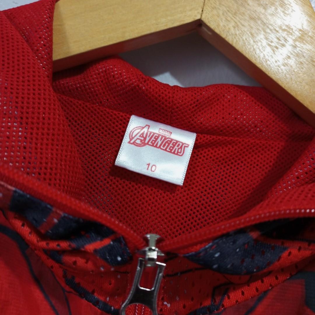 Iron Man Jacket Marvel, Babies & Kids, Babies & Kids Fashion on Carousell