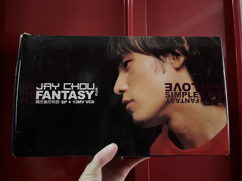 J047 台版周杰倫范特西EP+VCD FANTASY PLUS EP+VCD (Taiwan Press), 興趣及遊戲, 音樂、樂器 ...