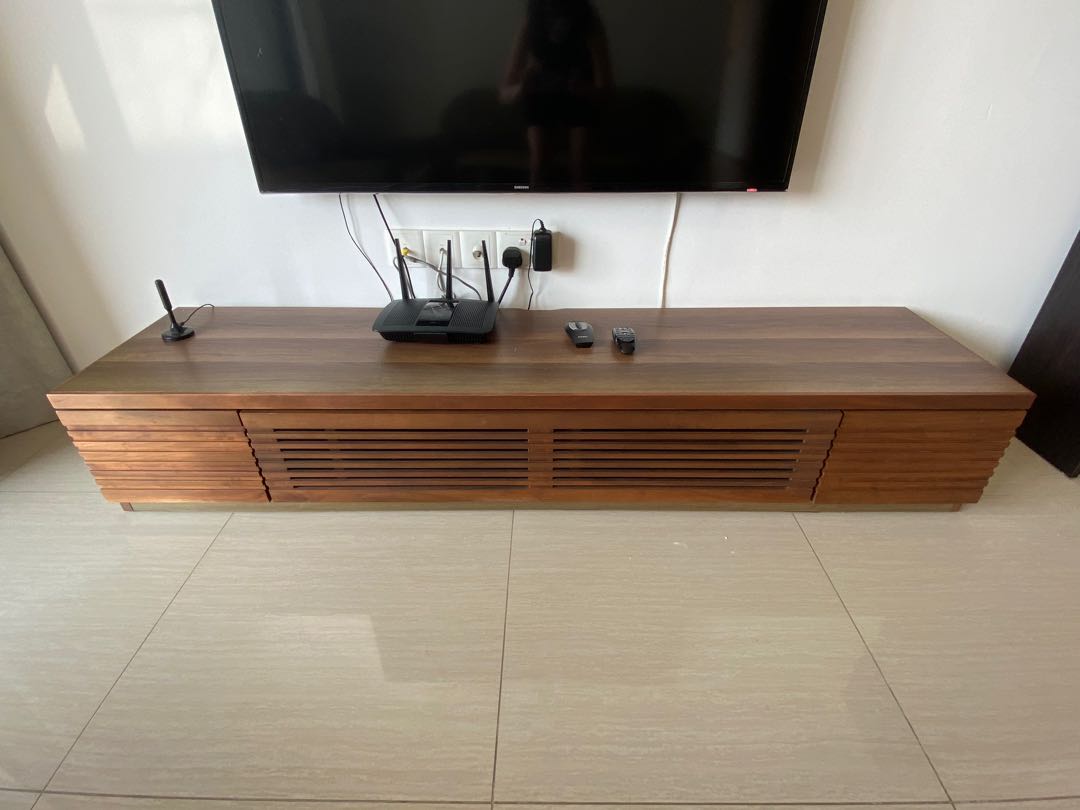Japanese style TV console, Furniture & Home Living, Furniture, TV ...