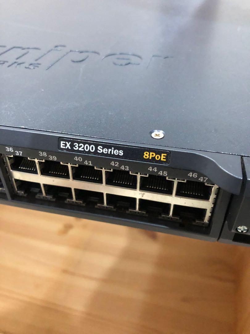 Juniper EX 3200 network switch, Computers & Tech, Office & Business ...
