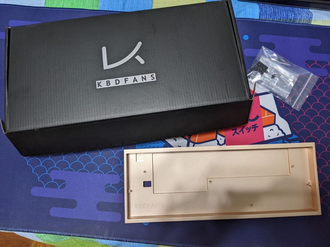 KBDFans Tofu60 Champagne Gold Keyboard Case, Computers & Tech, Parts ...