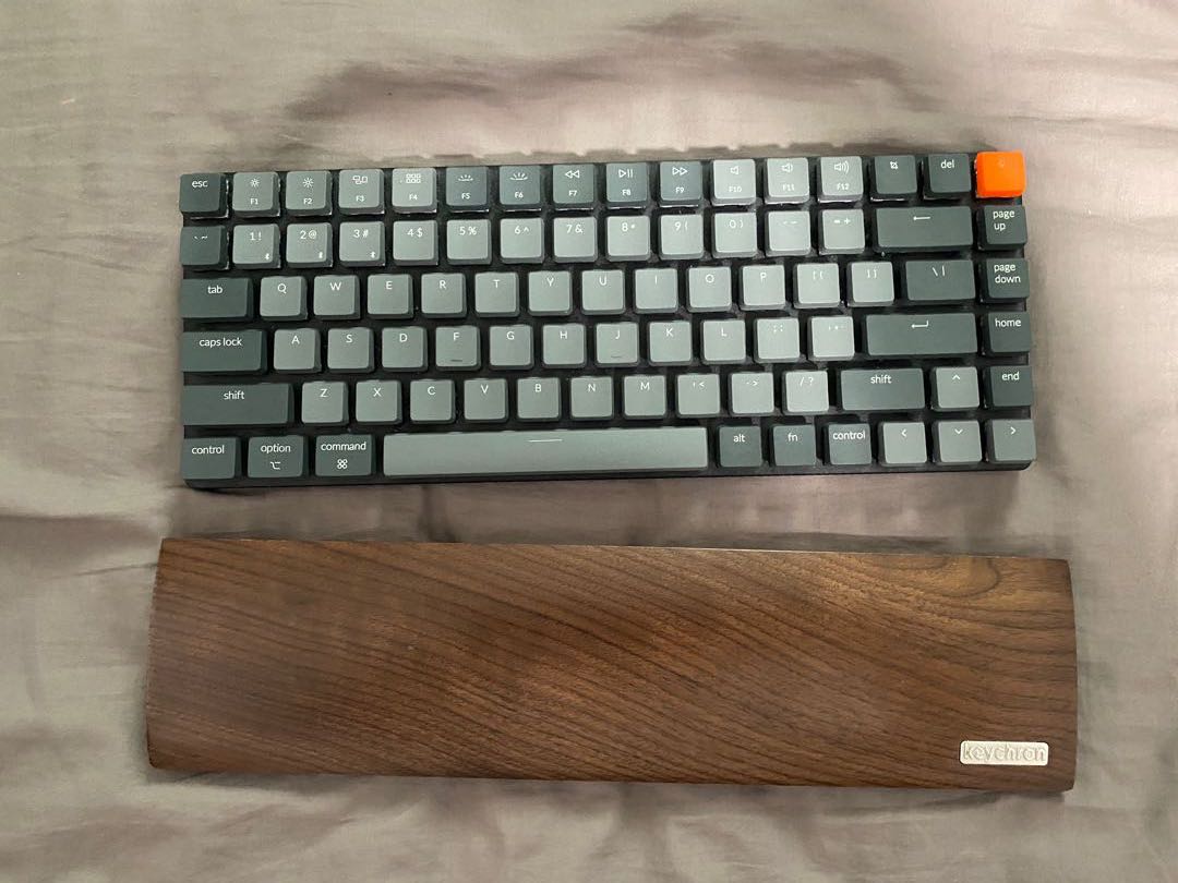 Keychron K3 Gen 1 Orange Switches with Palm Rest - White Backlight ...